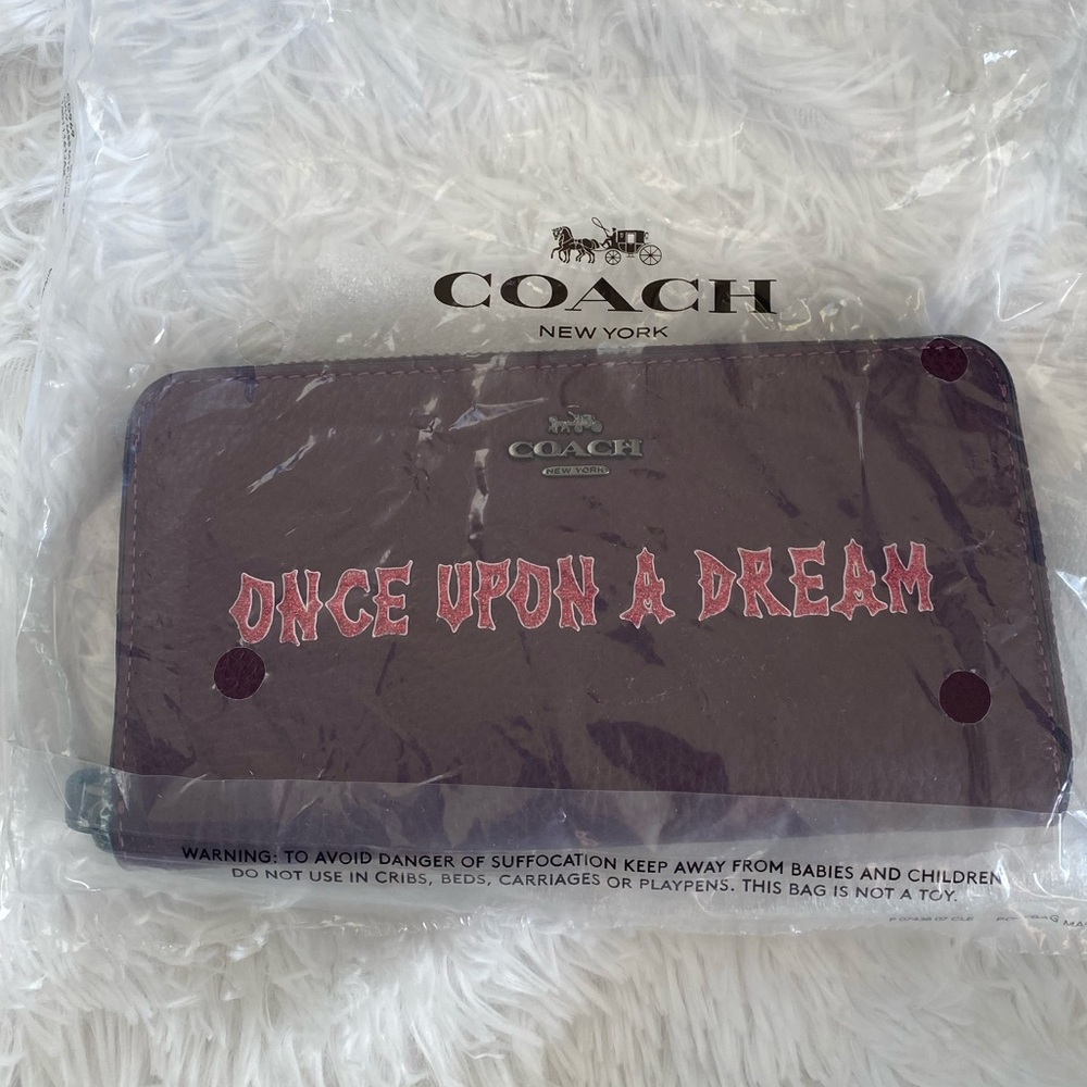 Coach Disney New! Sleeping Beauty Wallet. Once Upon A… - Gem